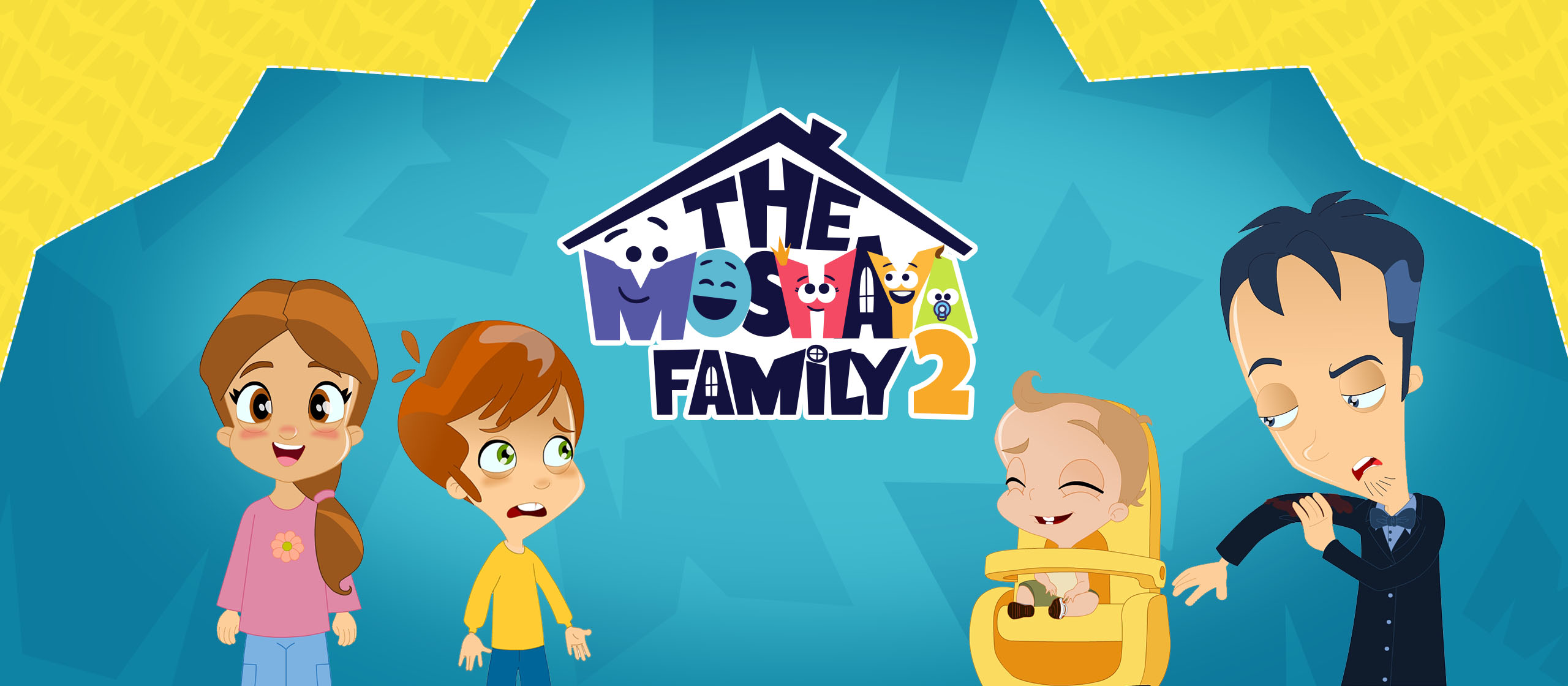 شاهد The Moshaya Family 2 (سبيستون غو) - كرتوني